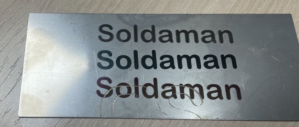 Máquina manual de marcado por láser de fibra – Soldaman – Soldaman, S.L.